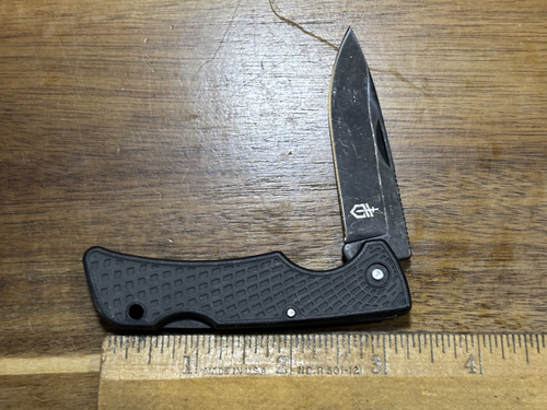 GERBER USA US1 300 SPORTSMAN Lockback Folding PORTLAND KNIFE KNIVES ...