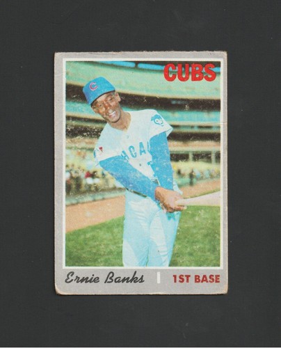 1970 Topps ERNIE BANKS # High Number # 630 ~~ Chicago Cubs HOF | eBay