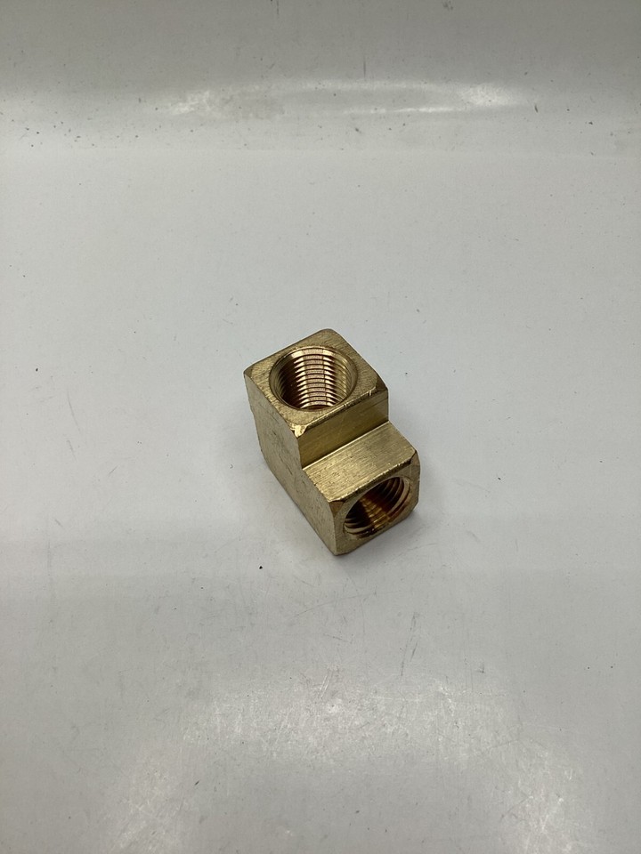 Pack of 10 - 3/8" Female BS Elbow 90 Degree Brass Fitting Pipe 90380 | eBay