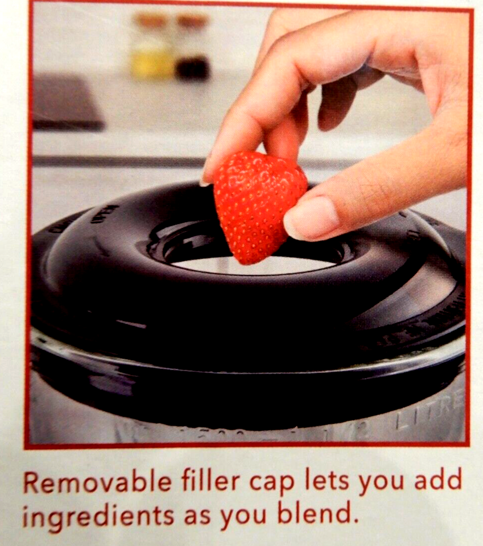 PARINI Cookware KITCHEN BLENDER 10 Speed ELECTRIC 6 Cup 48 oz ICY ...