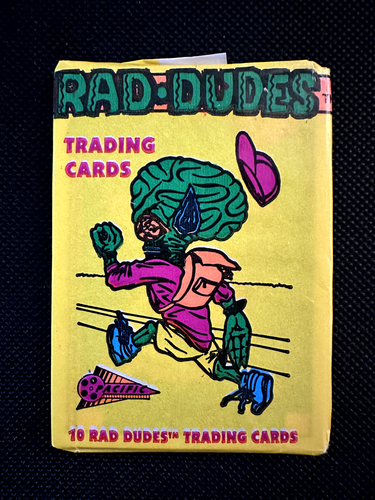 (1) 1990 Rad Dudes Sealed Trading Card Pack, 10 Cards | eBay