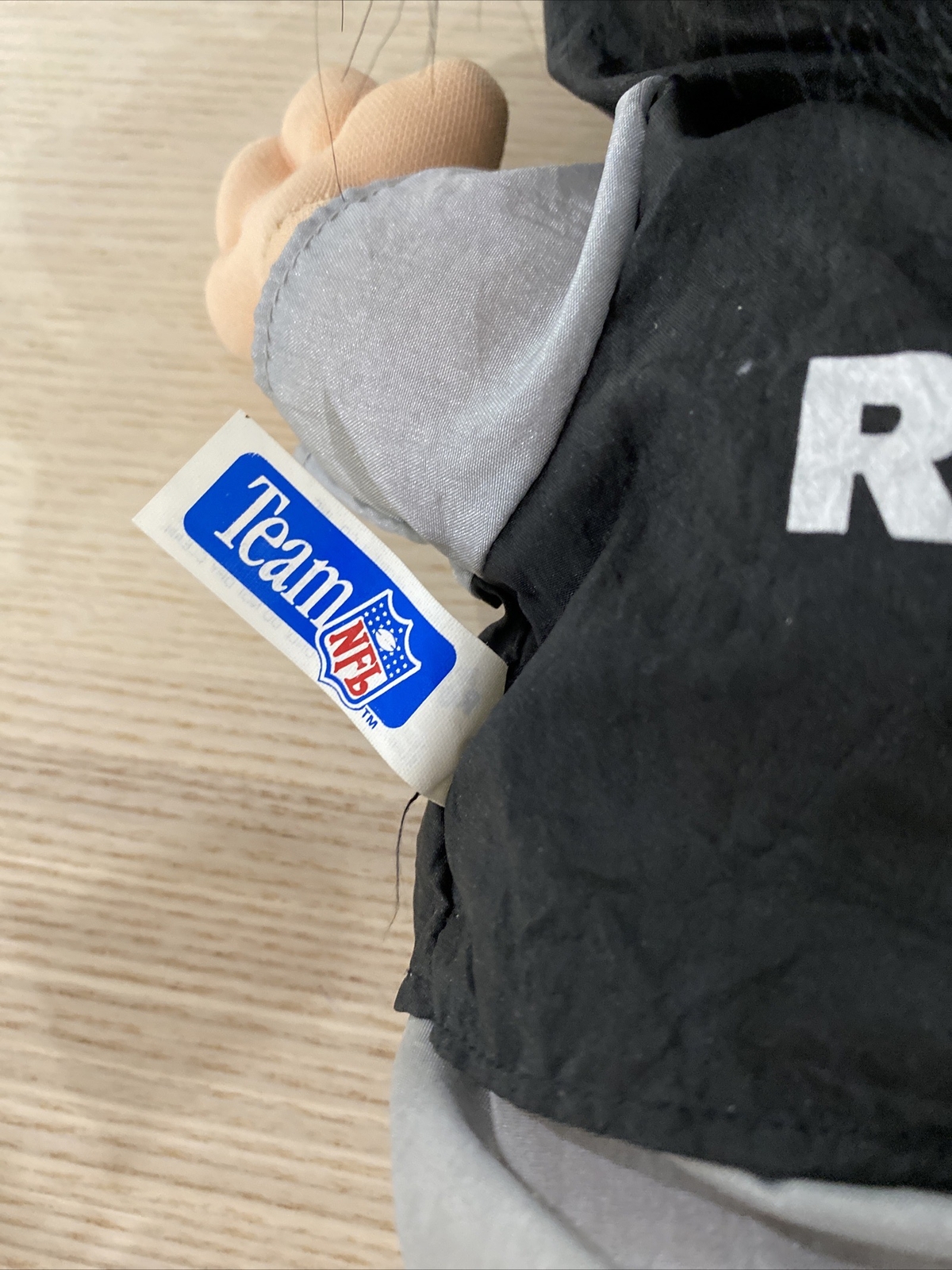 Raiders Troll Plush Body Russ NFL 12" Vintage Doll Blue Eyes Hoodie NFL ...