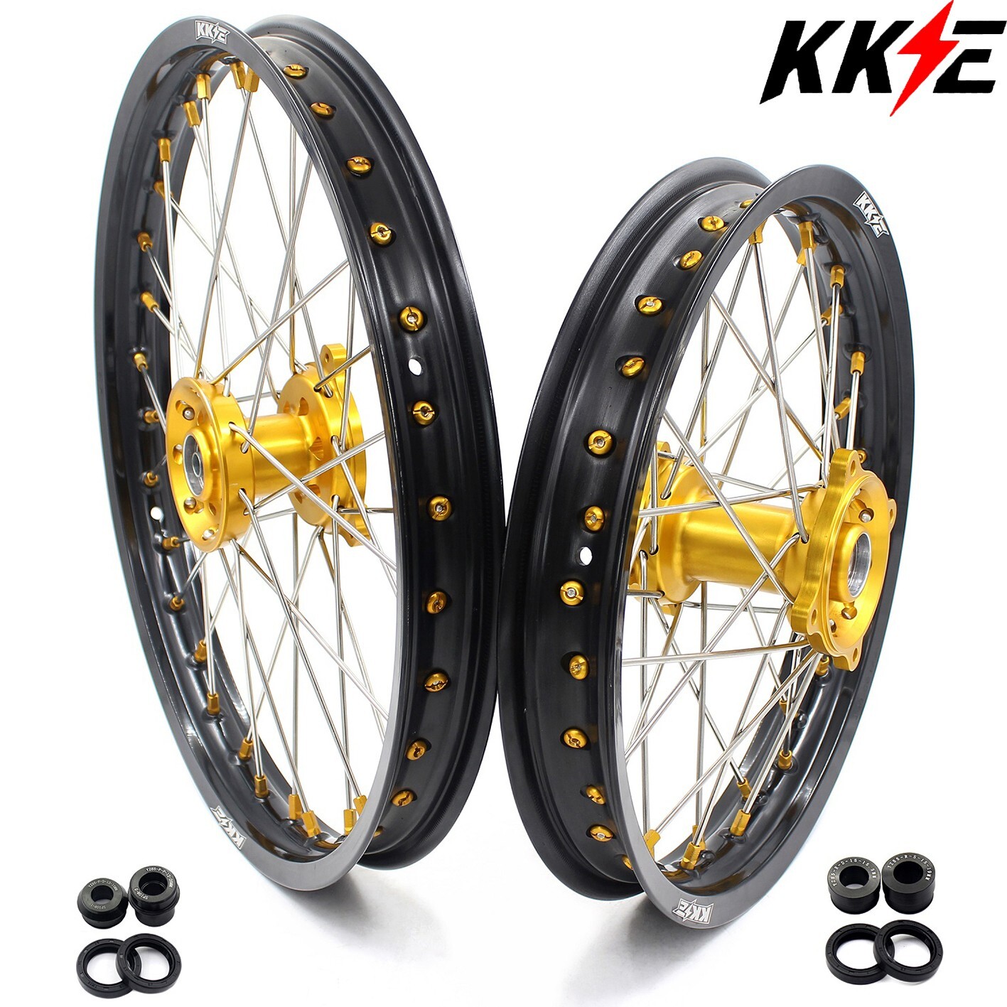 KKE 17/14'' Kids Wheels Rims Fit Suzuki RM80 1993-2001 RM85 2002-2022 ...