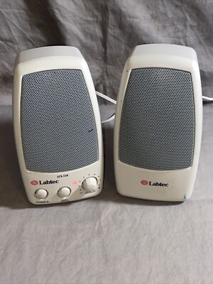 PREOWNED LABTEC AMPLIFIED COMPUTER SPEAKERS LCS-150 | eBay
