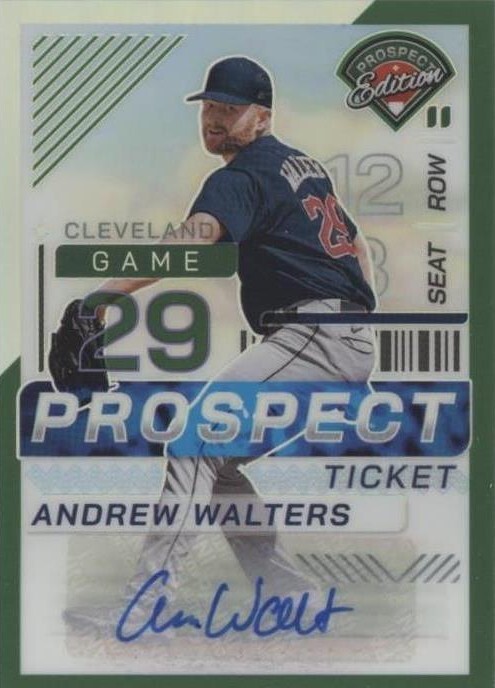 2024 Panini Prospect Edition - Andrew Walters #22 Green Prizm ...