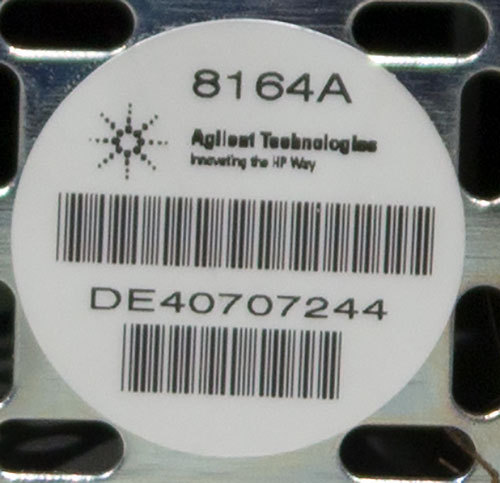 HP/Agilent 8164A/81682B TLS 1550nm Optical Lightwave Measurement System ...