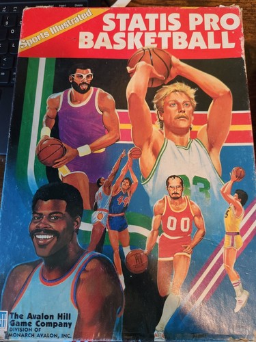 Sports Games - Basketball Avalon Hill Statis Pro Basketball (1987 Ed ...