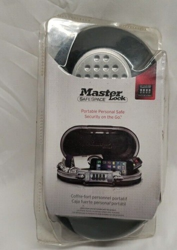 Master Lock Safe Space Box Portable Combination Small | eBay