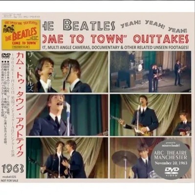 BEATLES / "COME TO TOWN" OUTTAKES (DVD) Obi From Japan New | eBay