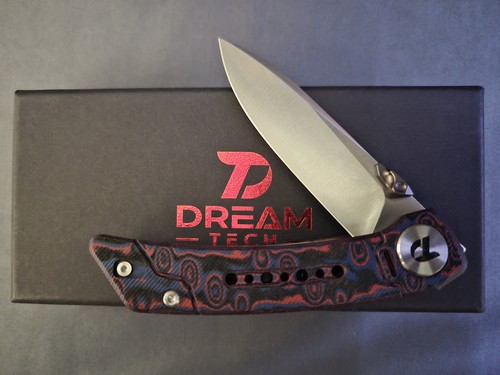 Dream Tech Blue/Red "Spiderman" Pocket Knife | eBay