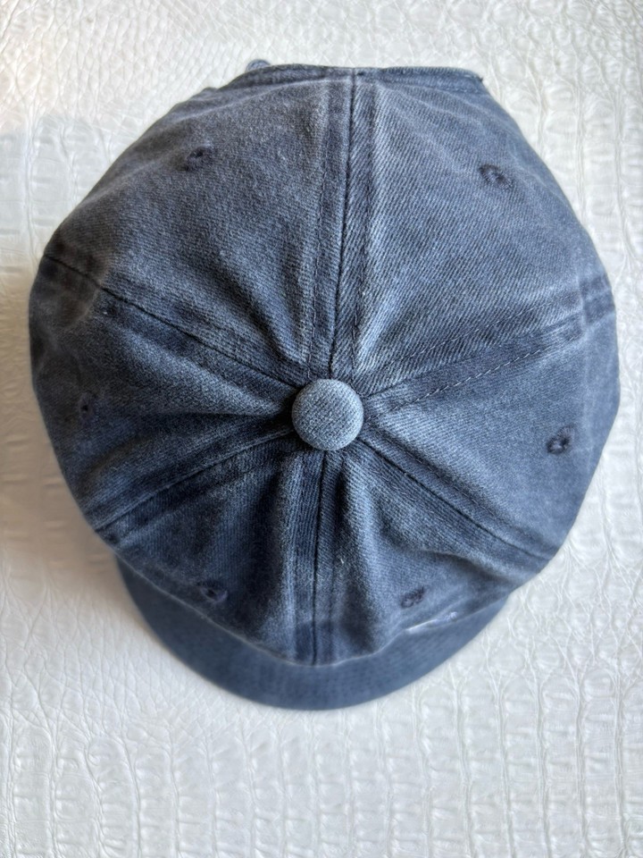 Bluecoat American Dry Gin Hat Cap StrapBack Embroidered Logo Blue ...