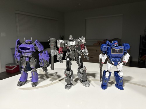 Transformers Studio Series Concept Art Megatron, Soundwave, Shockwave ...