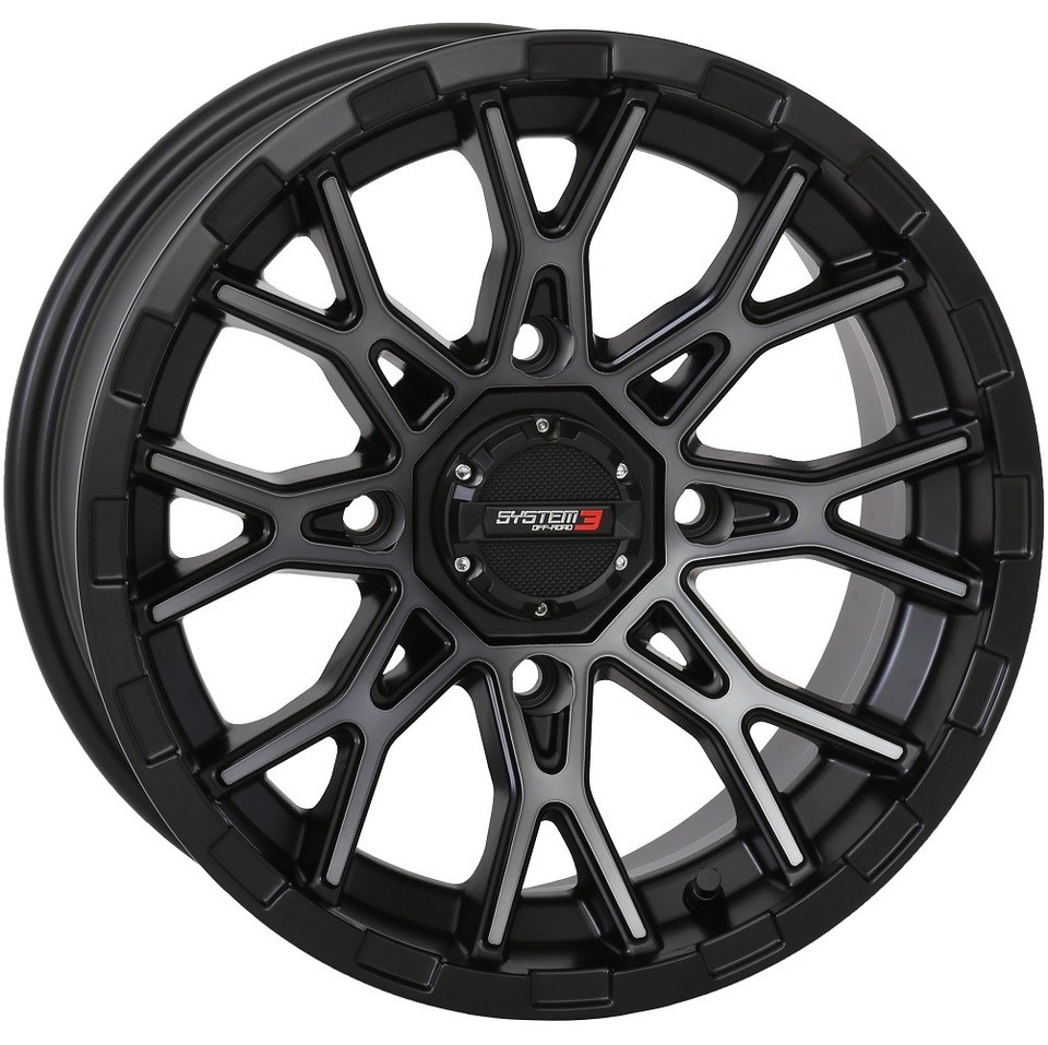 System 3 ST-6 14" Wheels Dark Tint 30" Savage XT Tires Textron Wildcat ...
