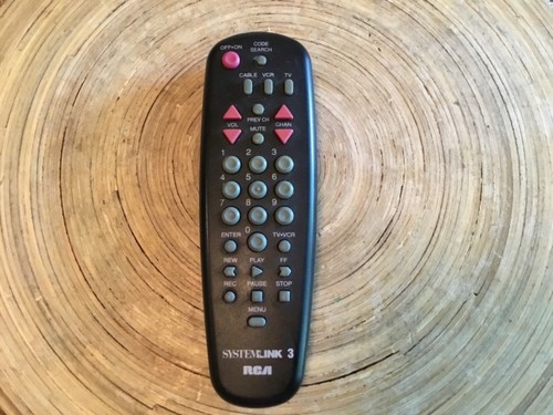 RCA SystemLink 3 Device Universal Remote RCU 300TD TV, VCR or cable ...