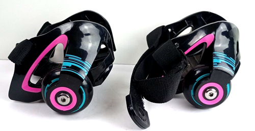 Razor Jetts Heel Wheels Skates - Pink/ Blue | eBay