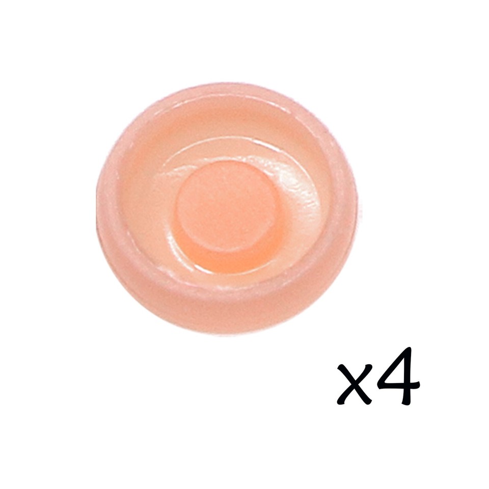 4Pcs US Implant Locator Retention Cap Overdenture Inserts -Pink Male ...