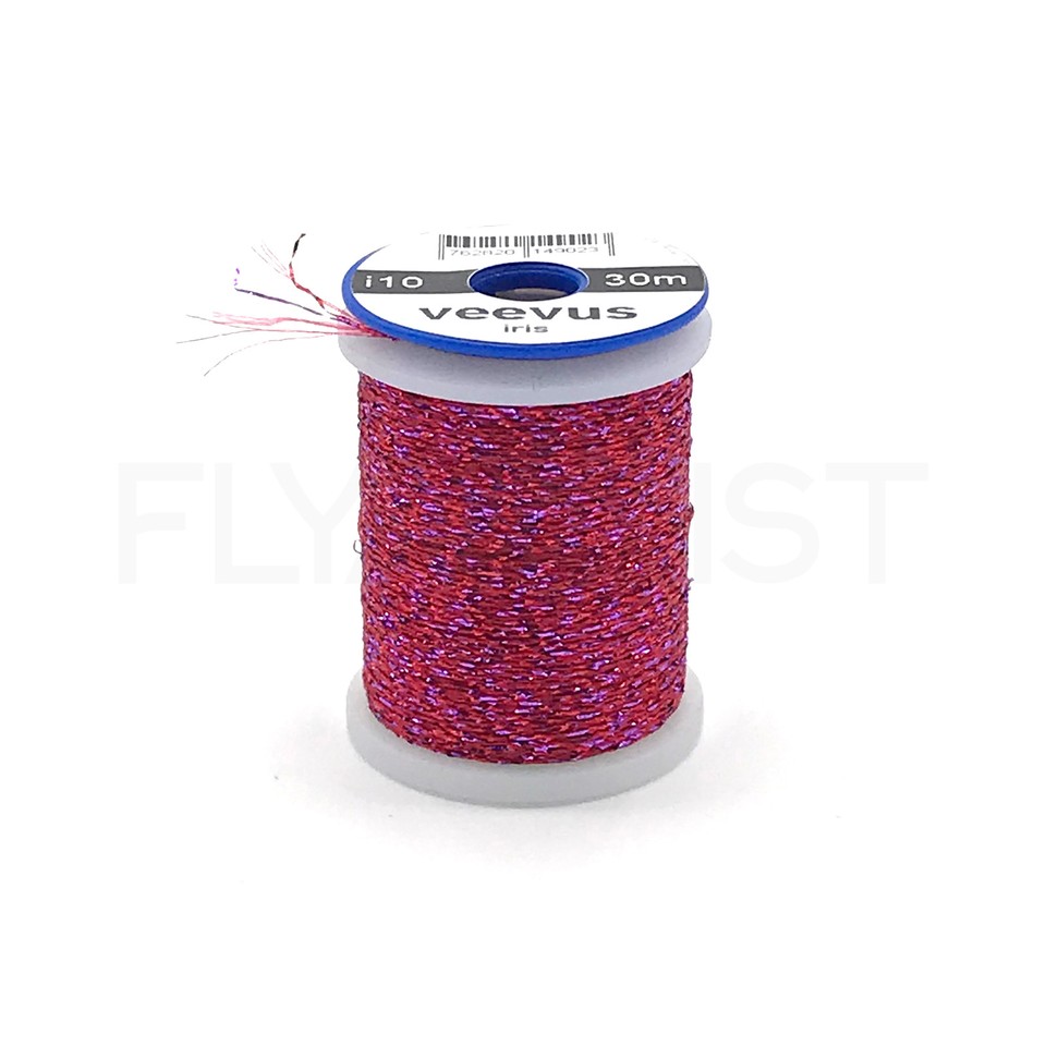VEEVUS IRIDESCENT THREAD - Fly Tying Iris Midge Rib Body Ribbing ...