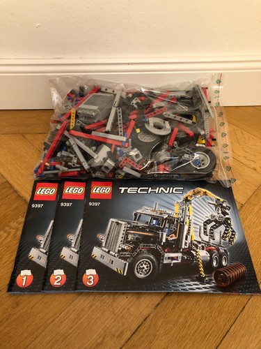 LEGO 9397 Logging Truck Holztransporter TECHINC | 100% complete ...