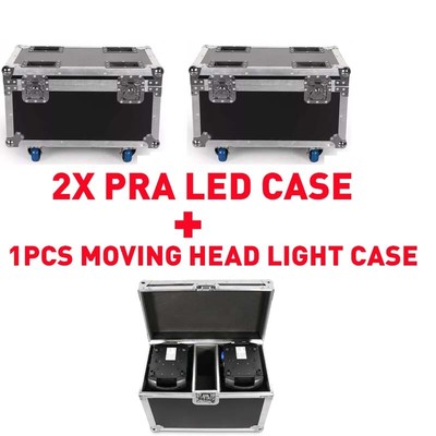 2 PAR LED case(for 4 light)+150W MOVING HEAD LIGHT CASE (FOR 2 LIGHT ...