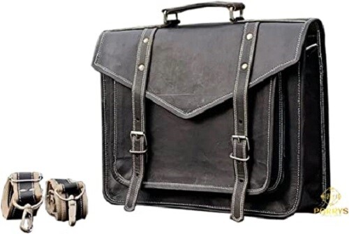 Vintage Leather Backpack, Shoulder Satchel Rucksack Bag for Women & Men ...