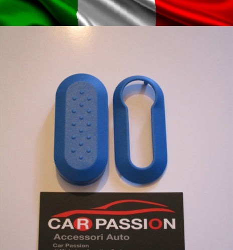 Blue Key Shell Cover For Fiat 500 Punto Evo Bravo Panda 500L | eBay