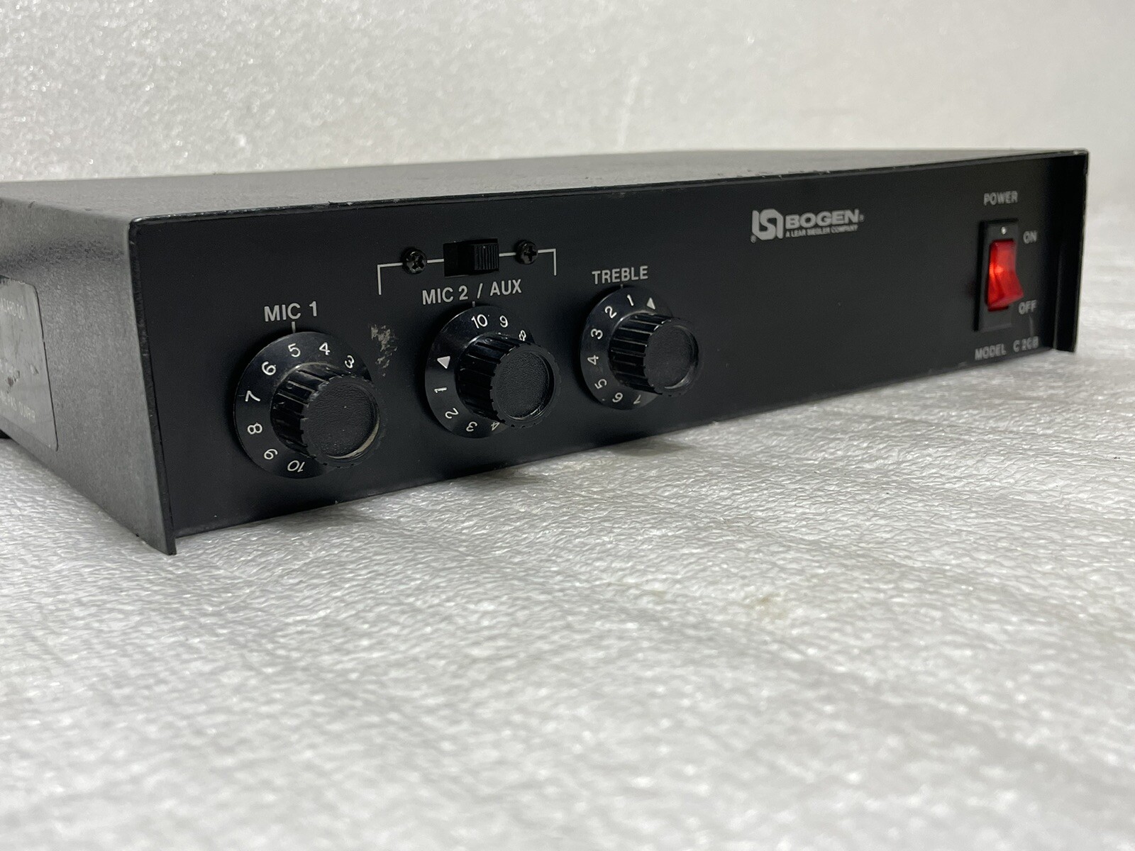 Bogen Communication C 20B PA Amplifier with WMT-1 Transformer Input ...