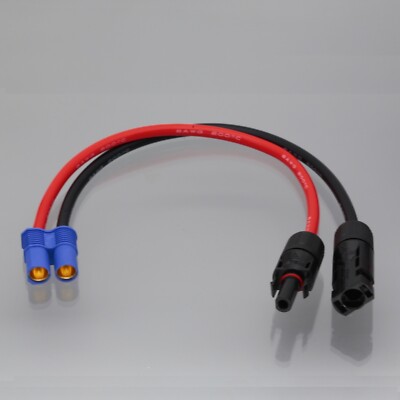EC8 Female to 4mm MC Connectors Power Adapter Solar Panel Battery 8AWG ...