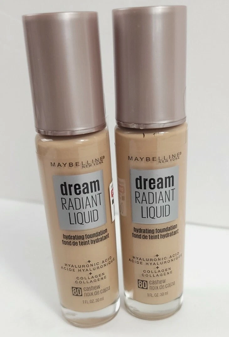 Maybelline Dream Radiant Liquid Foundation Makeup, 60 Sandy