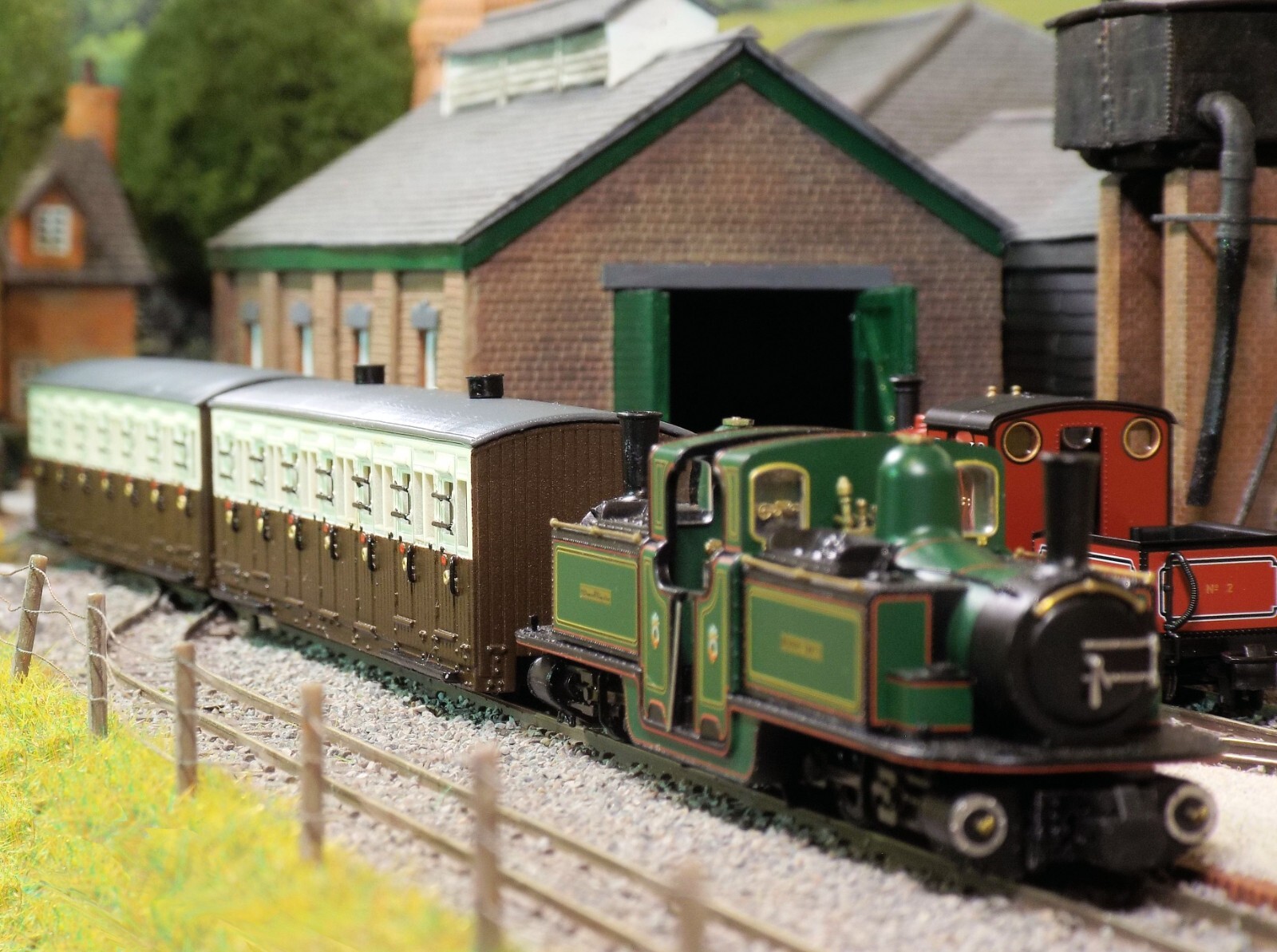 Fourdees Ltd Ffestiniog Railway Carriages 21 and 22 009 / OO9 Scale Kit ...