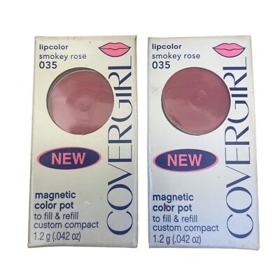 COVERGIRL Lip Color Gloss Magnetic Color Refill Pots for Compact Smokey ...