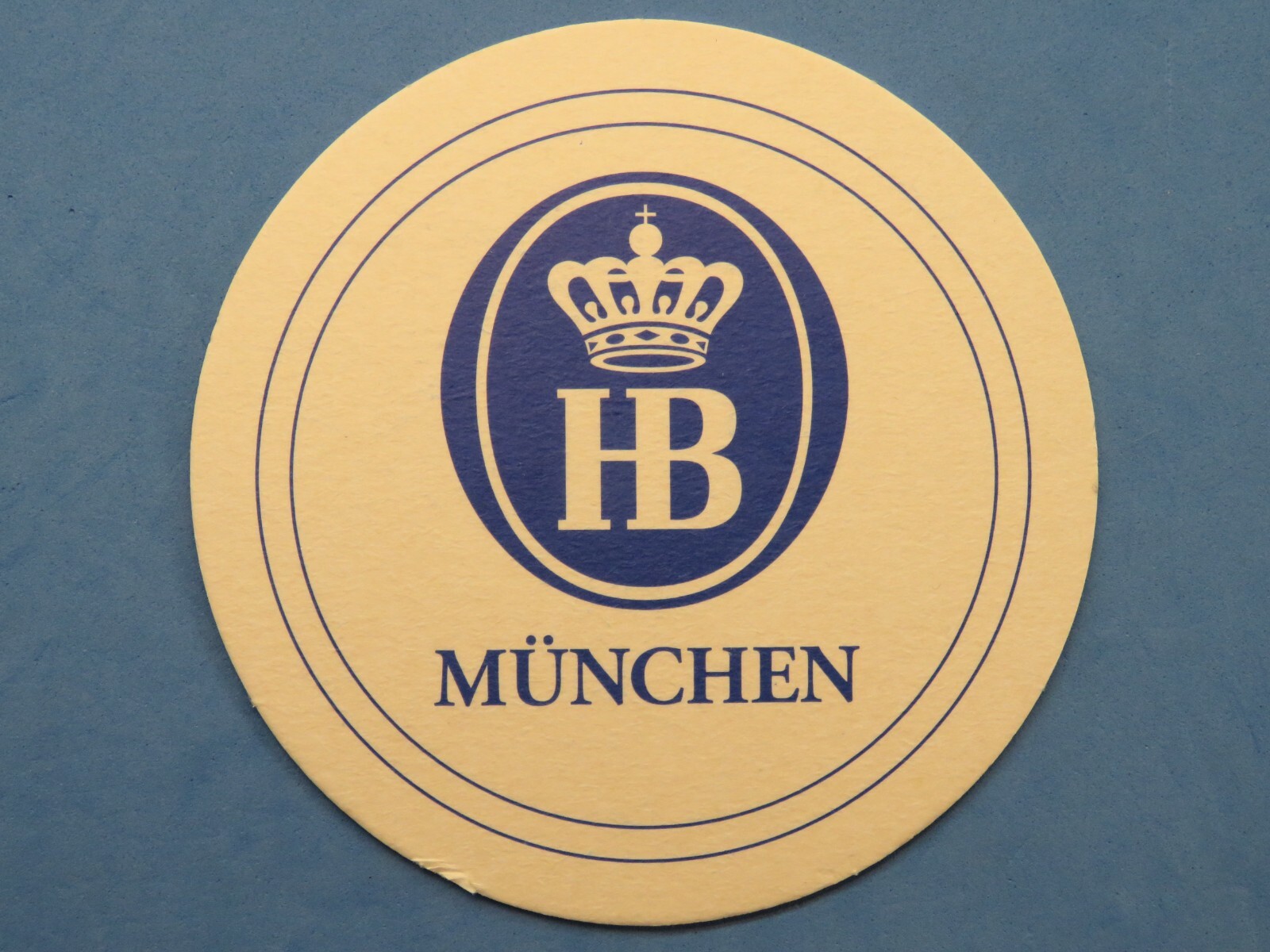 Beer Coaster ~ HB MUNCHNER HOFBRAU Brewery ~ Munchen, GERMANY ...