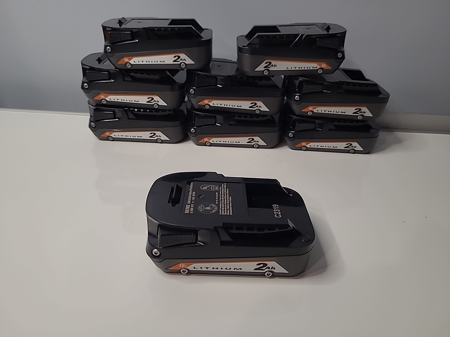 Ridgid 18v 2.0 Battery R87002 Li-ion Open Box | eBay