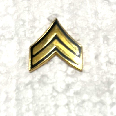 U.S. ARMY CORPORAL RANK E-4 CPL HAT or LAPEL PIN P87 | eBay