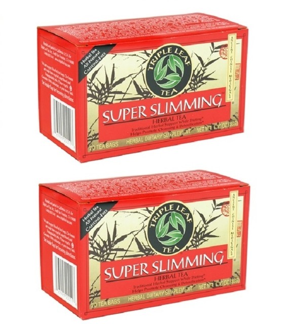 Triple Leaf Tea Super Slimming Herbal 20 Bags Case of 6 Gluten for sale ...