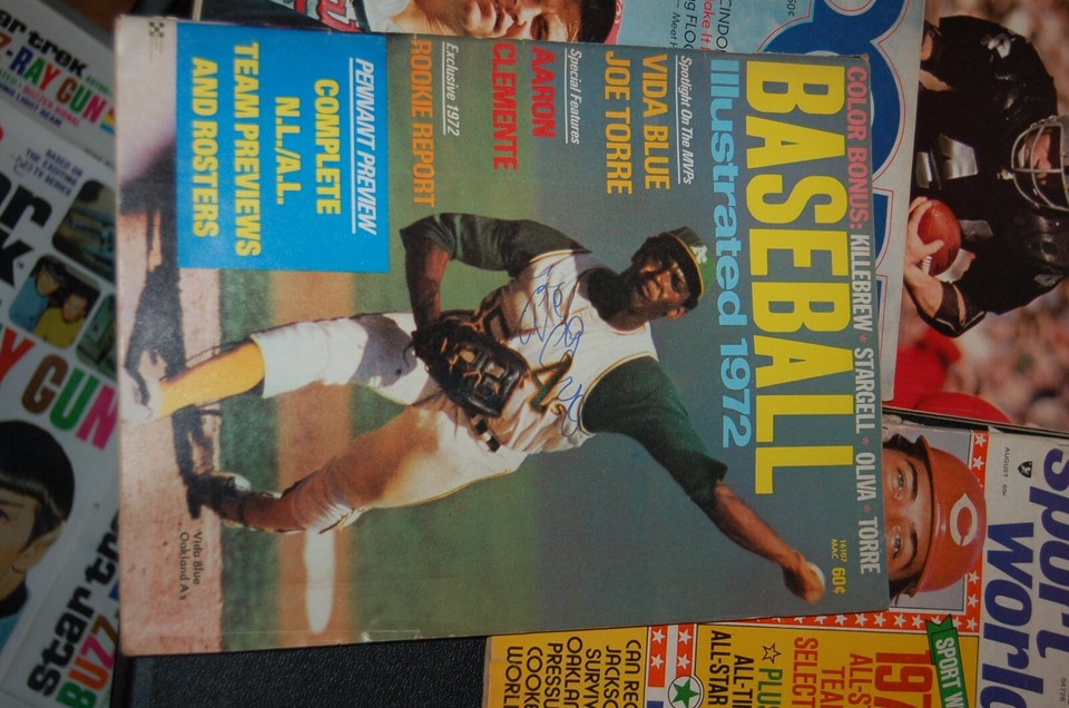 Sports Illustrated Magazine Lot of 11 Magazines 1970's baseball *Read ...