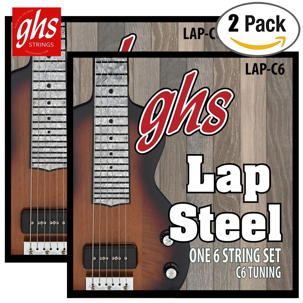 2-PACK GHS LAP-C6 Lap Steel Electric Guitar Strings with C Tuning | eBay