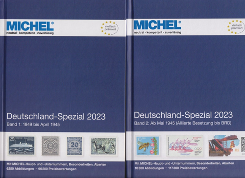 Michel Deutschland Spezial 2023 2 Bände komplett NEU | eBay