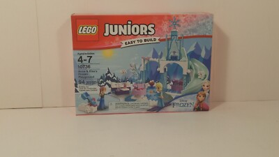 Lego Juniors Disney 10736 Frozen Anna And Elsa's Frozen Playground New ...