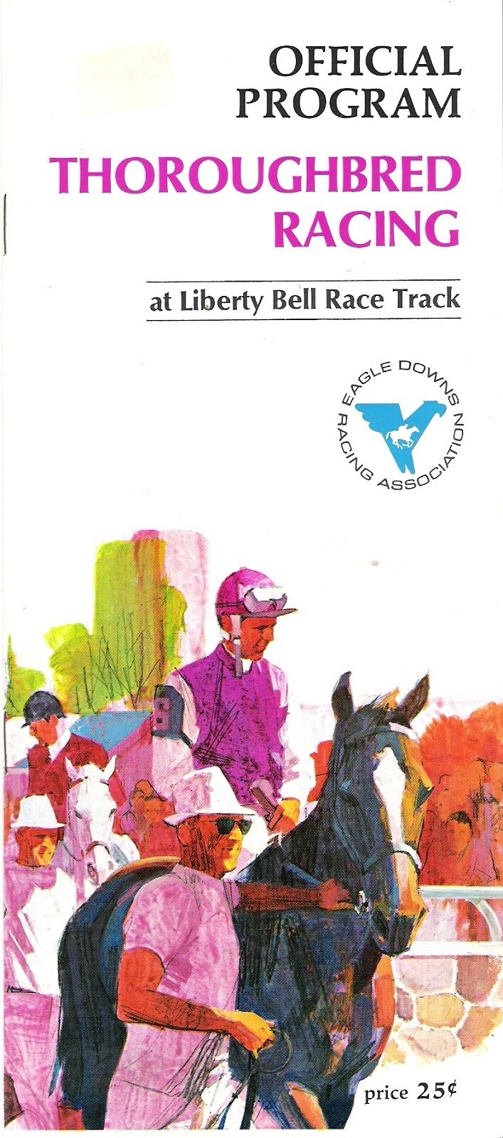 1970 - July 4th - Liberty Bell Race Track program in MINT Condition | eBay