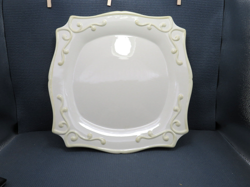 Princess House China Pavillion Pattern 15" Square Platter | eBay