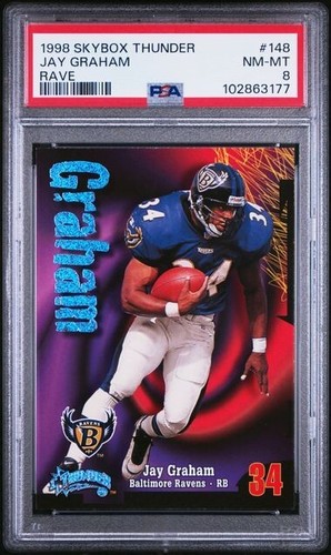 1998 Skybox Thunder - Jay Graham #148 Rave /150 for sale online | eBay