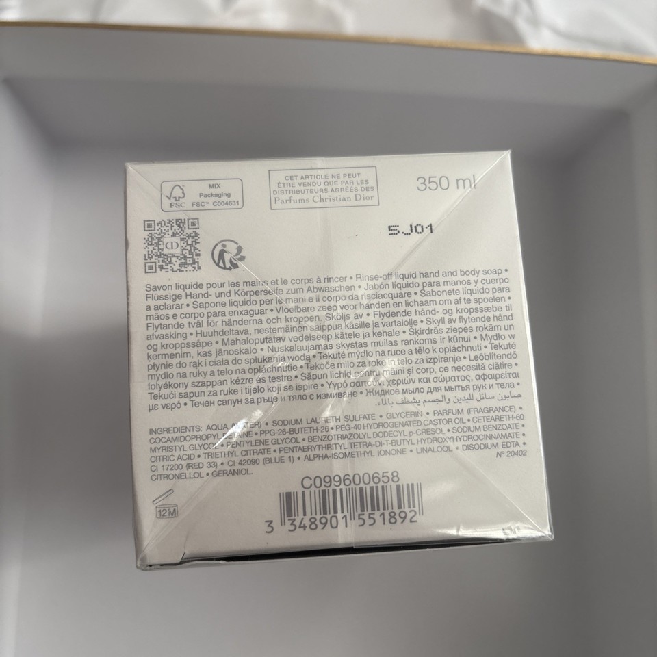 Gris Dior Liquid Soap Liquid Hand and Body Soap 350ml | eBay UK