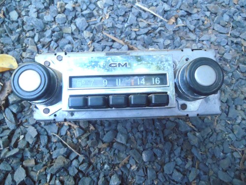 ~Vintage DELCO GM AM Radio Chevrolet Truck Car 1950's 1960's 1970's ...
