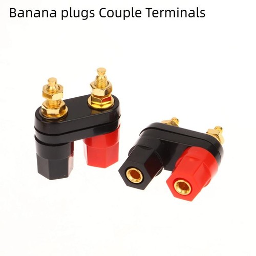 1/5Pcs Banana Plugs Couple Terminals Binding Post Banana Speaker Plug ...