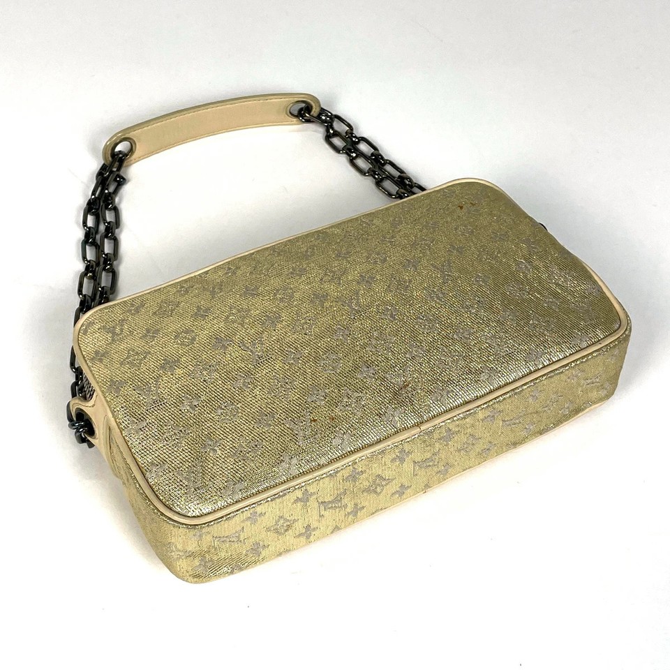 Louis Vuitton McKenna Monogram Shine Shoulder Bag Monogram Gold M92362 ...