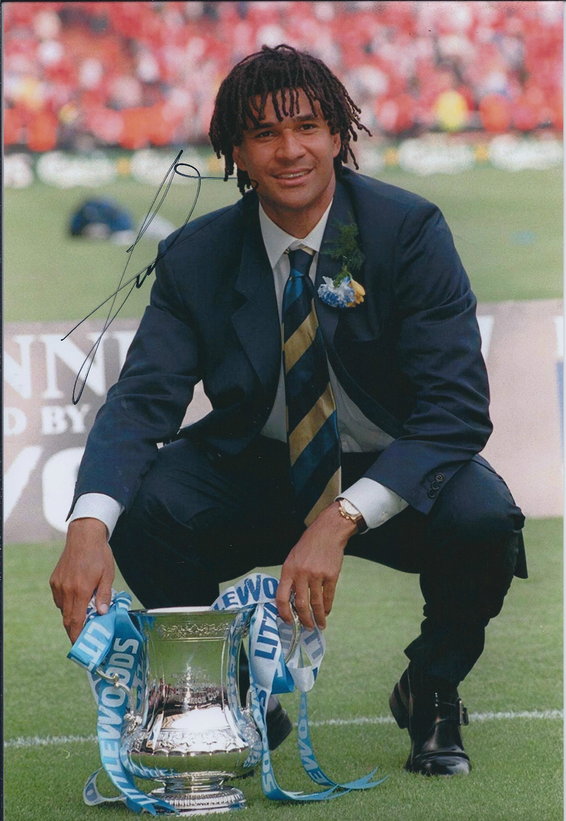 Ruud GULLIT Signed Autograph 12x8 Photo + Dealer COA Chelsea Manager FA ...