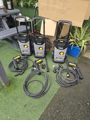 Titan TTB1800PRW 140bar Electric High Pressure Washer 1.8kW 230V(price ...