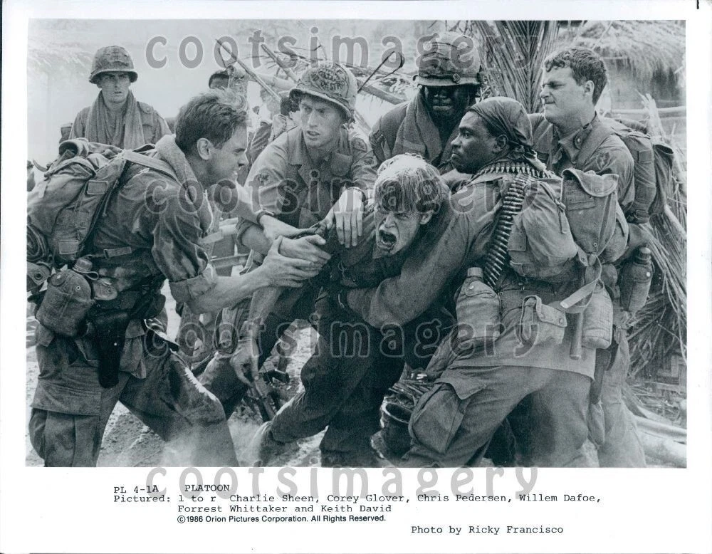 Charlie Sheen Platoon Commercial
