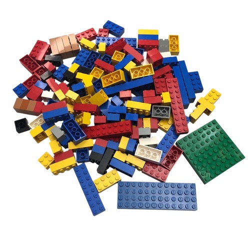 Vintage LEGO Bricks Bulk Assor 2x2 2x4 2x3 2x8 8x8 No. 3003 3001 3007 ...