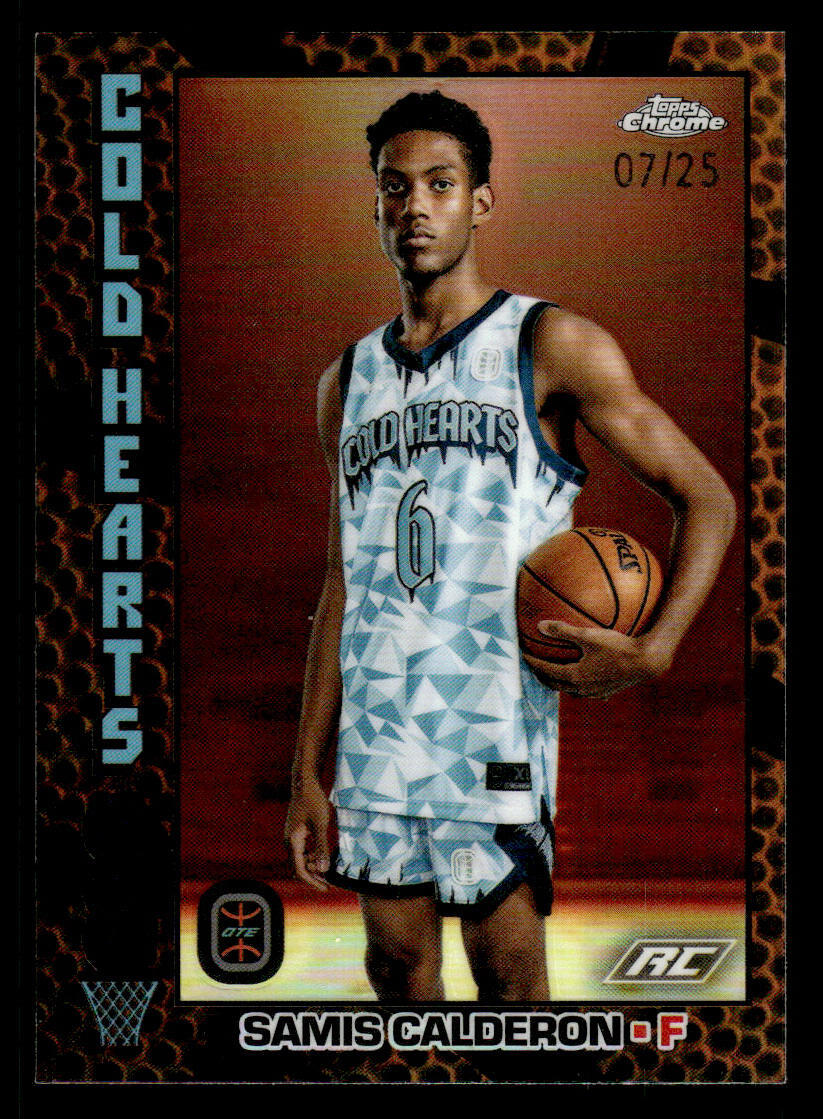 2023-24 Topps Chrome OTE Overtime Elite - 1976 Topps Basketball Orange ...